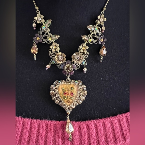 Michal Negrin | Jewelry | Vintage Michal Negrin Heart Necklace ...
